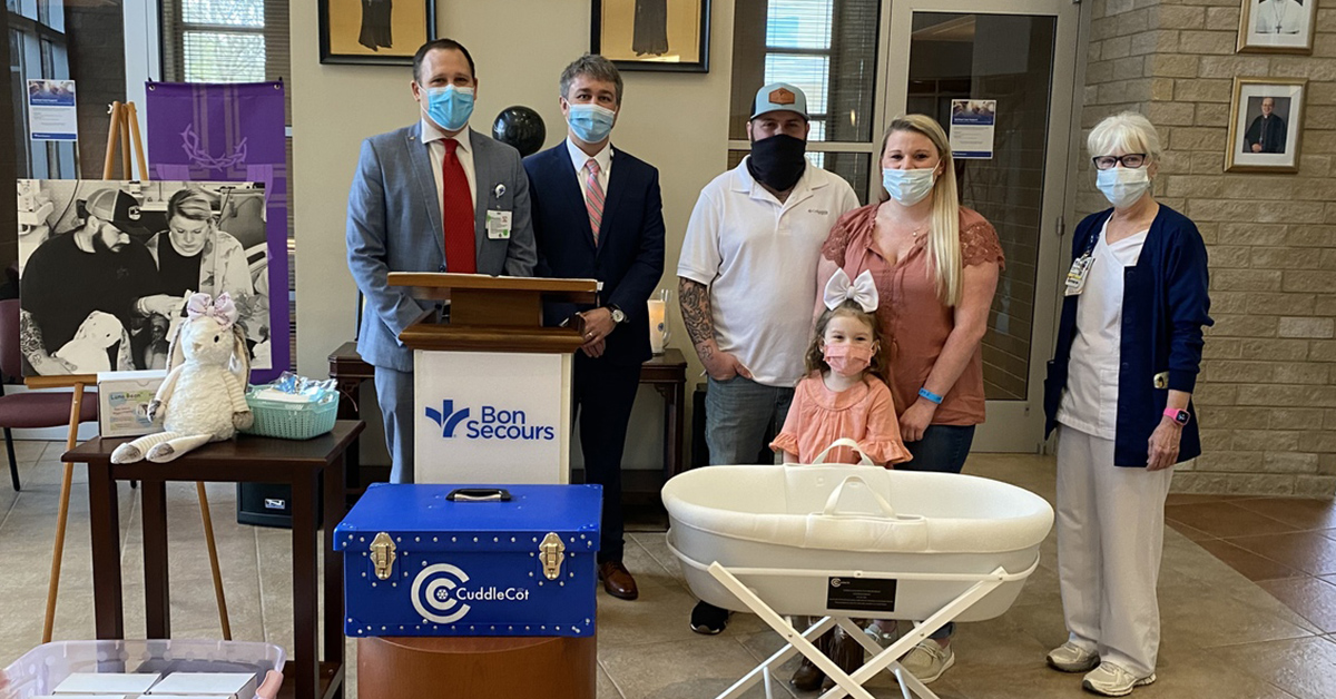 CuddleCot Donation Gives Families the Gift of Time | Bon Secours Blog