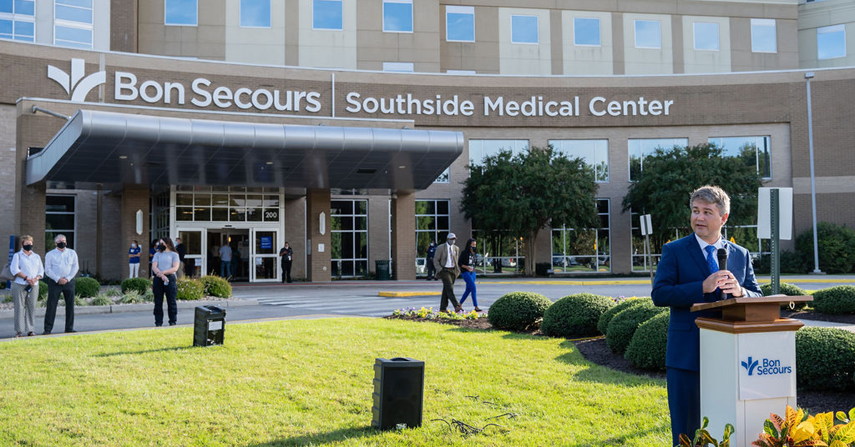 John Emery Recognized in Top 40 Under 40 List | Bon Secours Blog