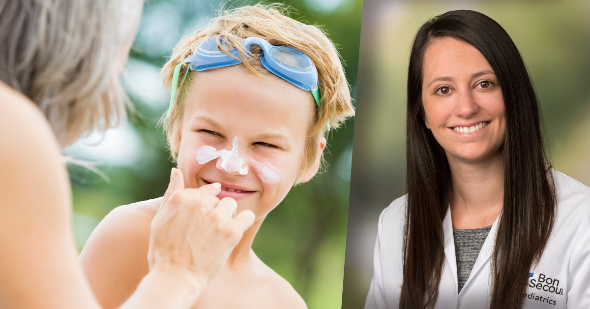 Kelsey Explains Why Children Need to Wear Sunscreen | Bon Secours Blog